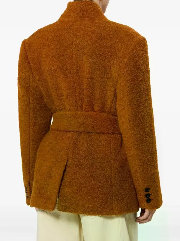 Isabel Marant Étoile Syndra Bouclé Jacket - Brown