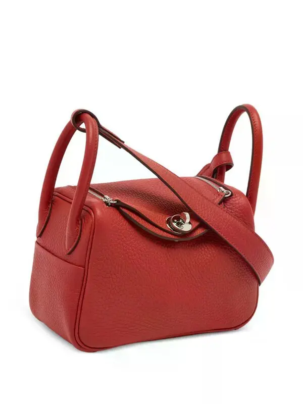 Hermès Lindy Ii Mini Tote Bag - Red