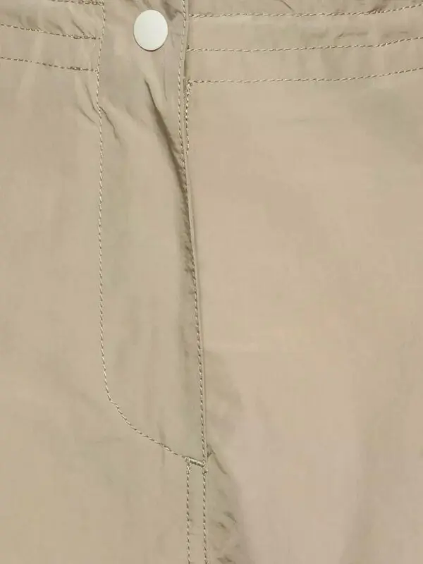 Palm Angels Cargo Pockets Drawstring Hem Trousers