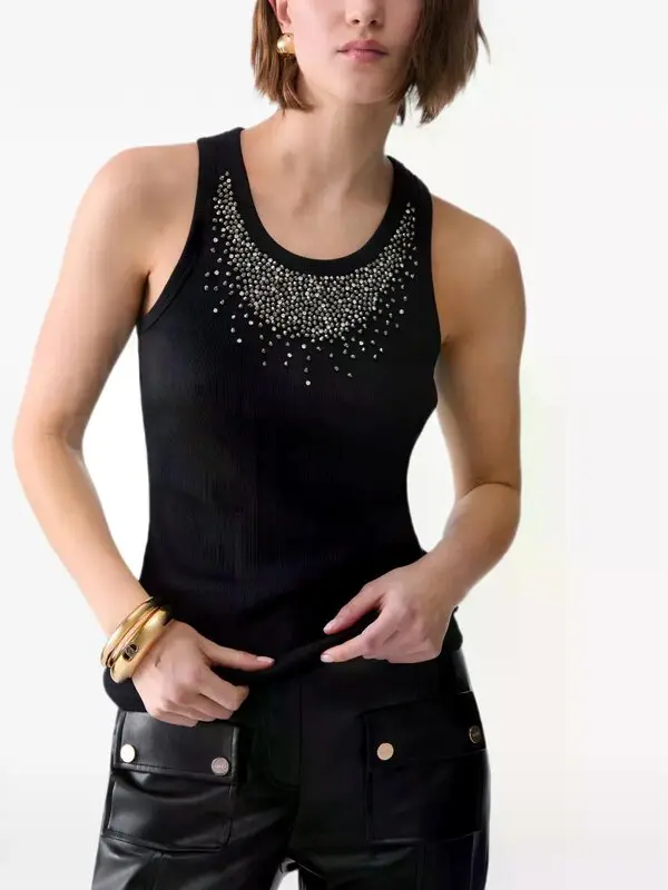 Liu Jo Embellished Cropped T-shirt