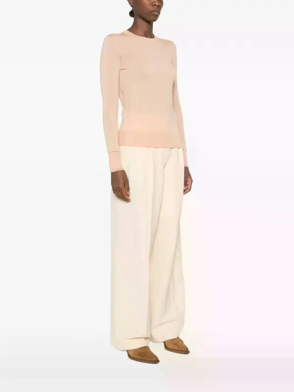 Chloé Fine-knit Crew Neck Sweater