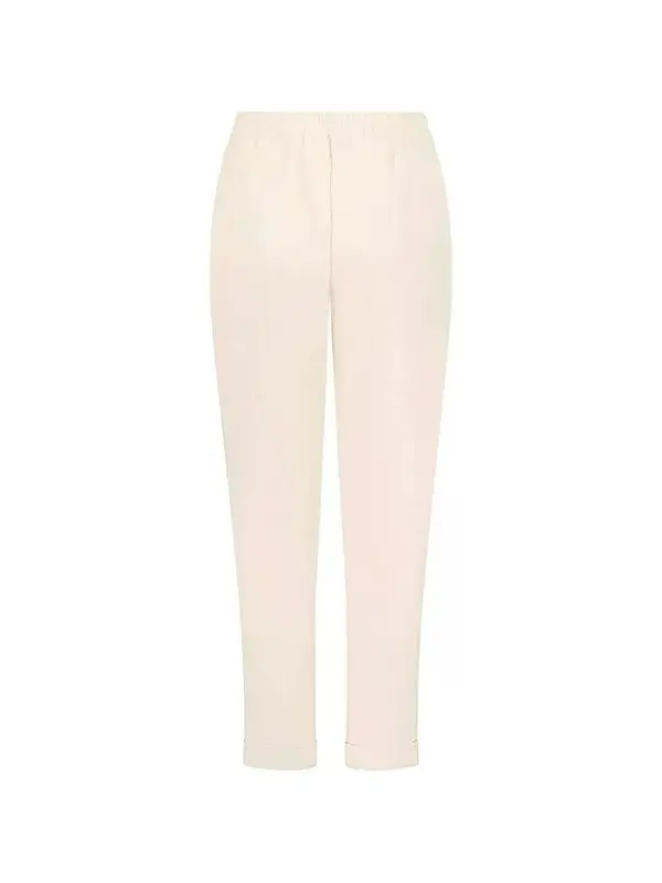 BETTY BARCLAY Pleated Turn-up Trousers