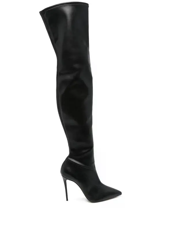 Casadei 100mm Julia Thigh High Boots