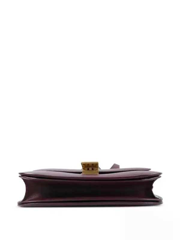Celine Medium Classic Box Shoulder Bag - Red
