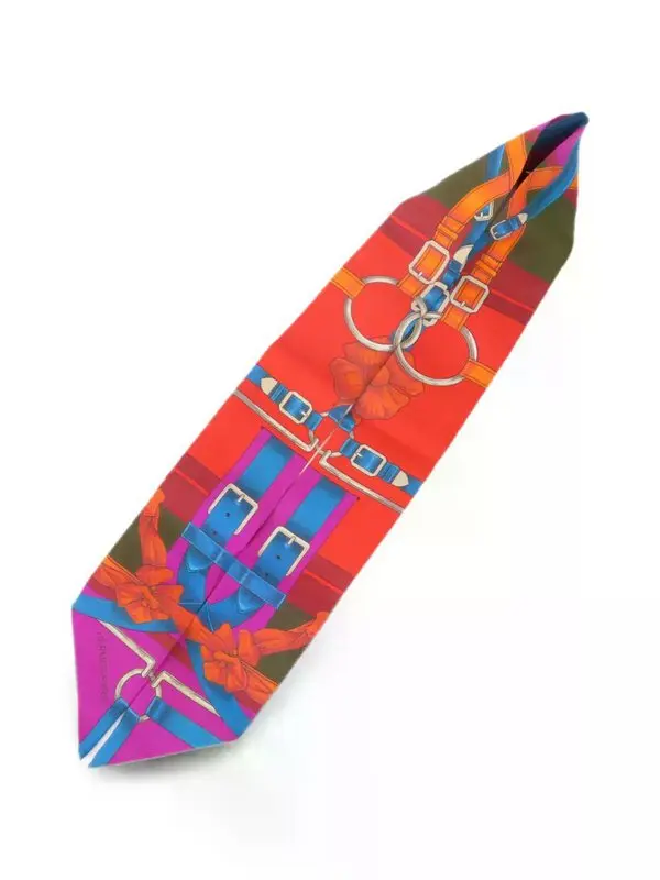 Hermès Logo-print Scarf