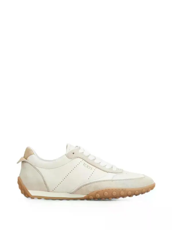 TOD'S Panelled Lace-up Sneakers - Neutrals