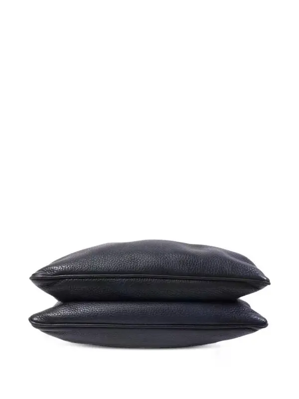Prada Logo-appliqué Leather Shoulder Bag
