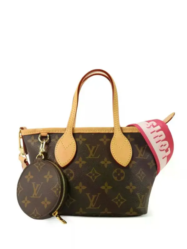 LOUIS VUITTON Monogram Canvas Shoulder Bag - Brown