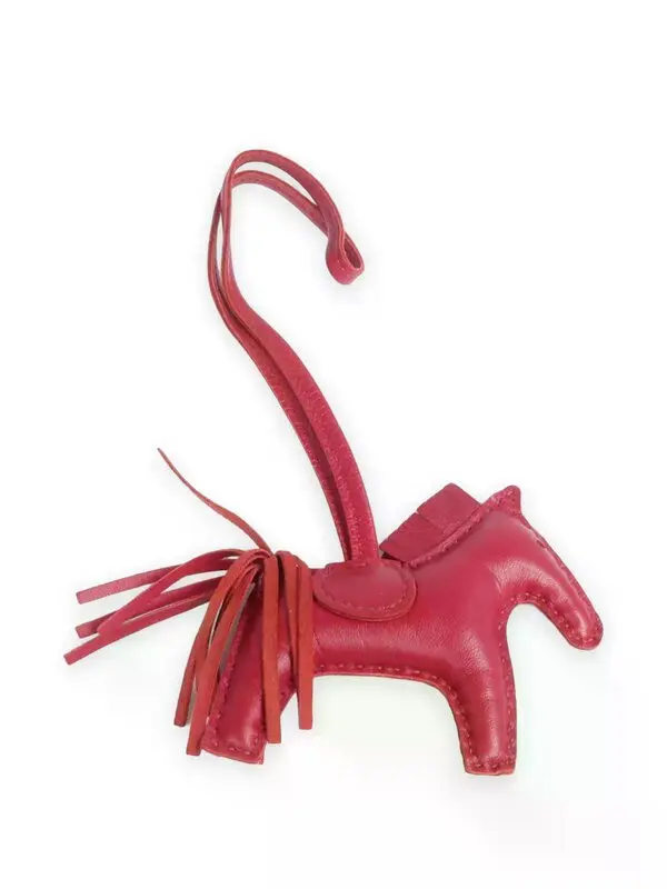 Hermès Pm Rodeo Horse Charm - Red