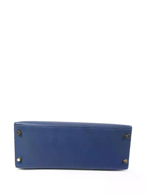 Hermès 2019 28 Kelly Epsom Tote Bag - Blue