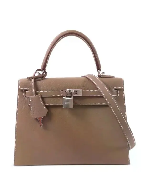 Hermès Kelly 25 Shoulder Bag - Neutrals
