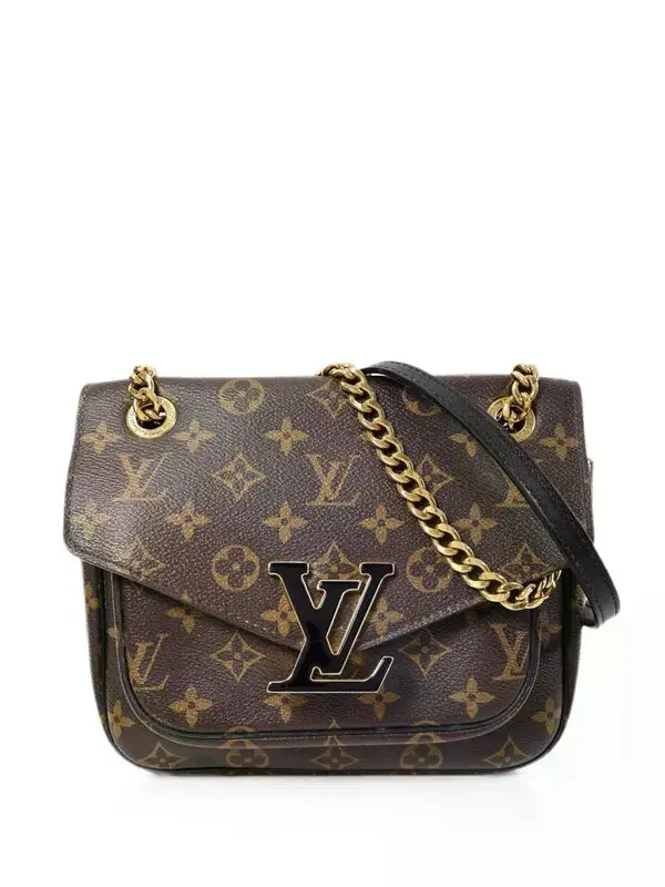LOUIS VUITTON Passy Shoulder Bag Monogram Canvas - Brown