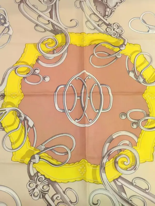 Hermès Silk Scarf - Blue