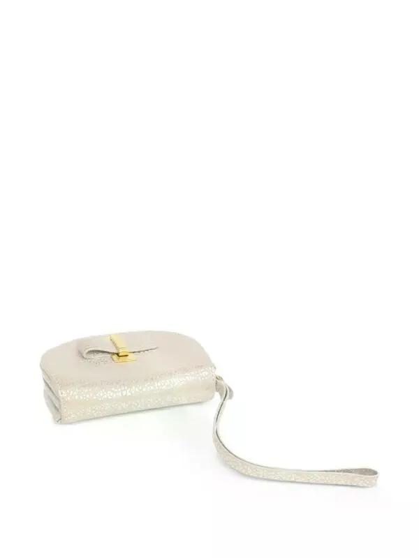 Delvaux Leather Card Case With Gold-tone Hardware