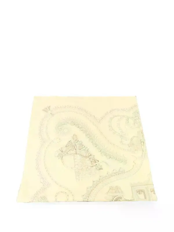Hermès Horse-print Silk Scarf