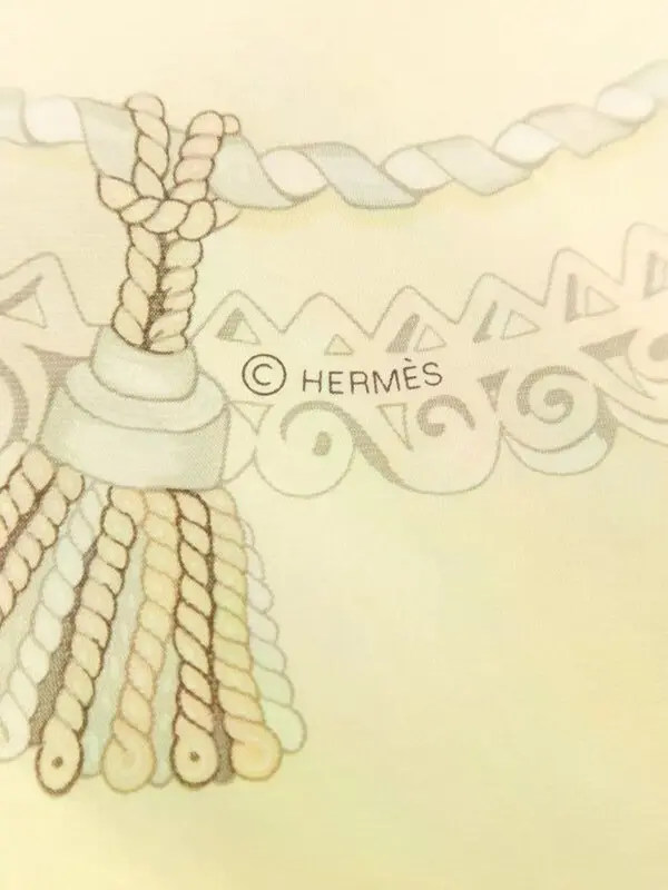 Hermès Horse-print Silk Scarf
