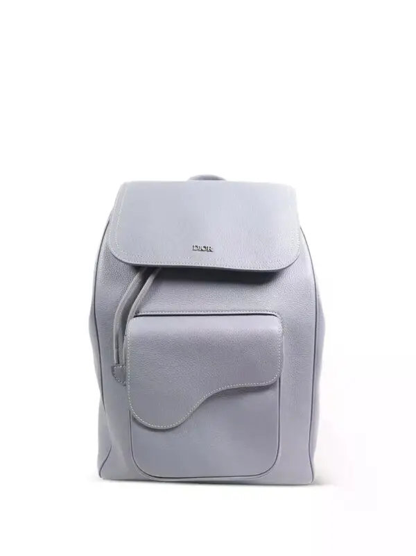 Dior Saddle Leather Backpack