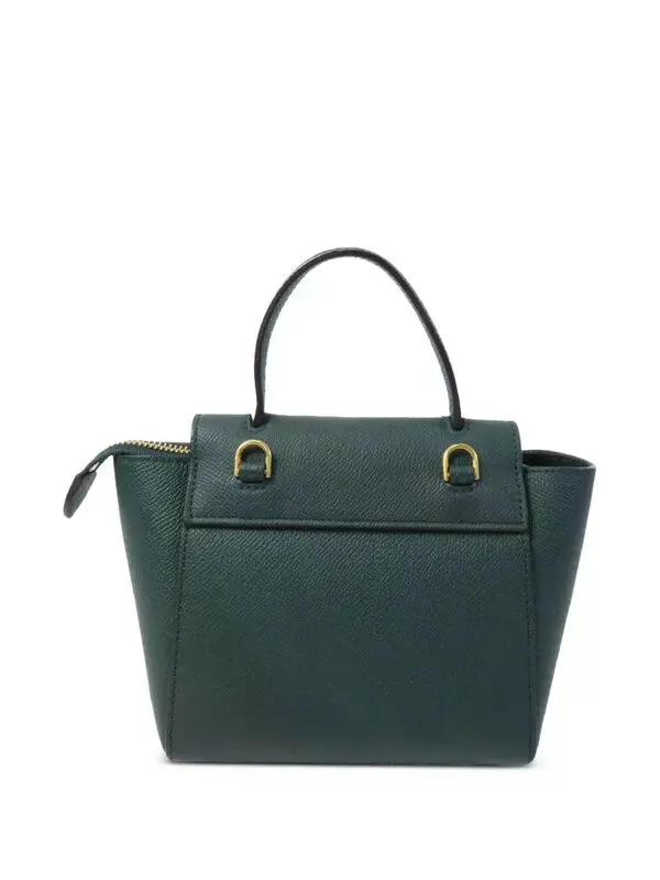 Celine Micro Belt Tote Bag - Green