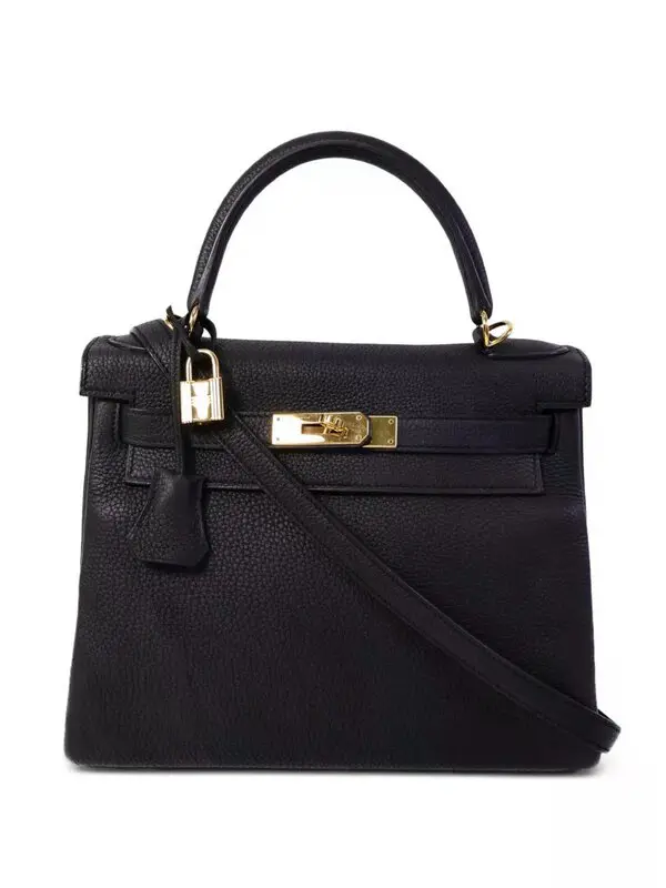 Hermès 28 Kelly Tote Bag - Black