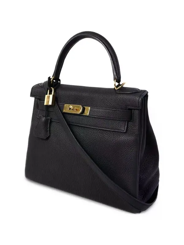 Hermès 28 Kelly Tote Bag - Black