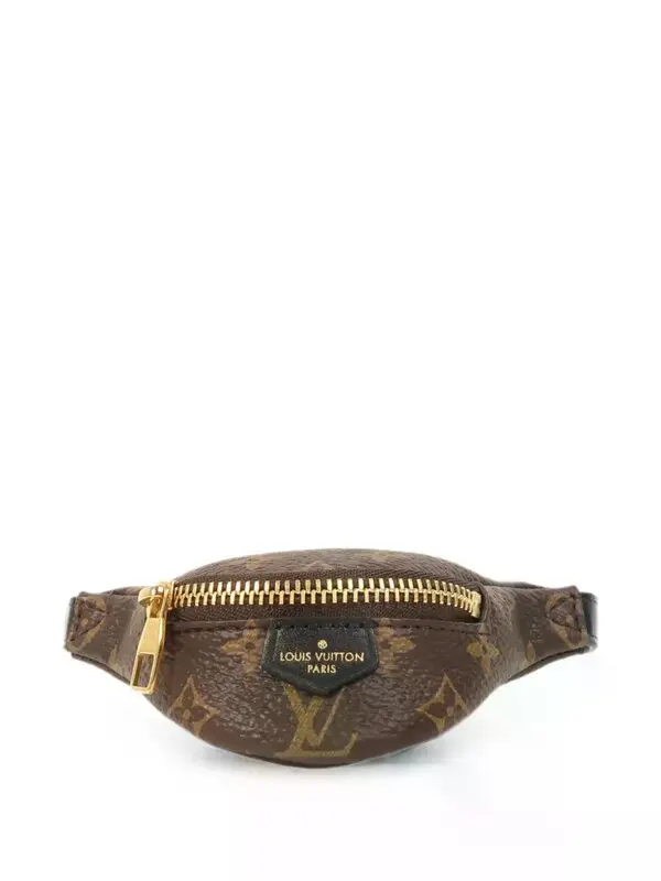 LOUIS VUITTON Monogram Bumbag Charm Bracelet