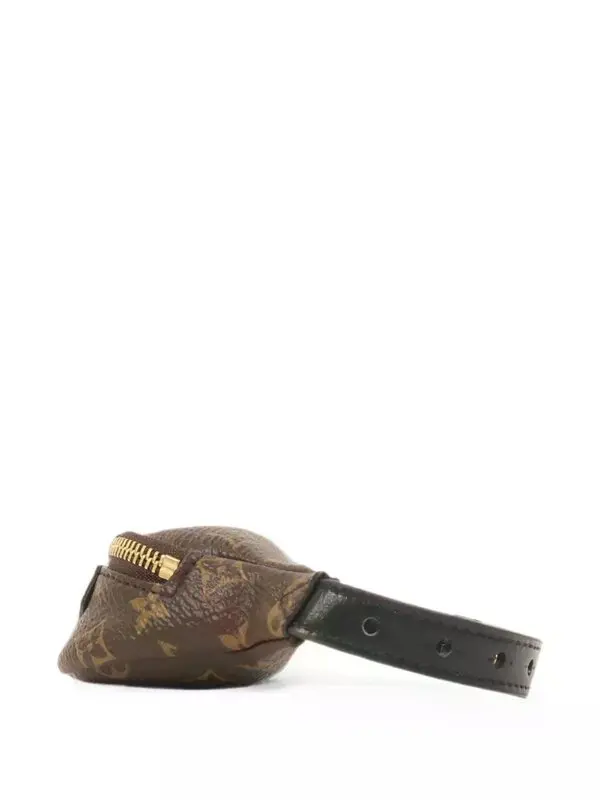 LOUIS VUITTON Monogram Bumbag Charm Bracelet