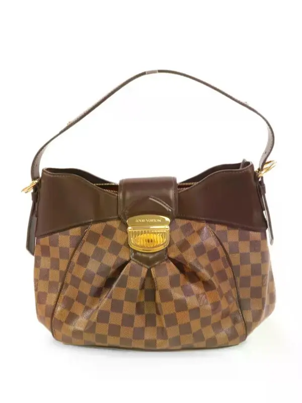 LOUIS VUITTON Damier Ebene Sistina Shoulder Bag