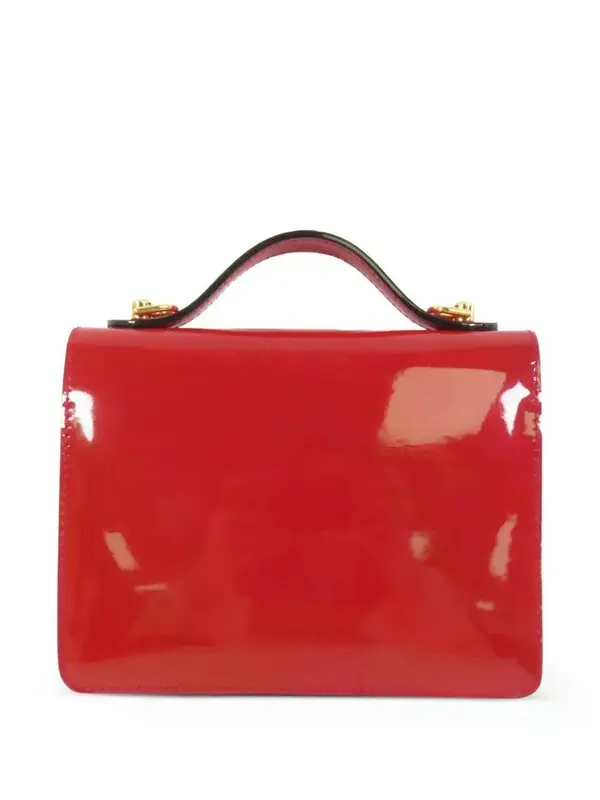 LOUIS VUITTON 2012 Bb Monceau Vernis-leather Crossbody Bag