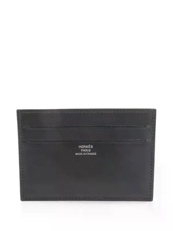 Hermès Citizen Twill Card Holder - Black