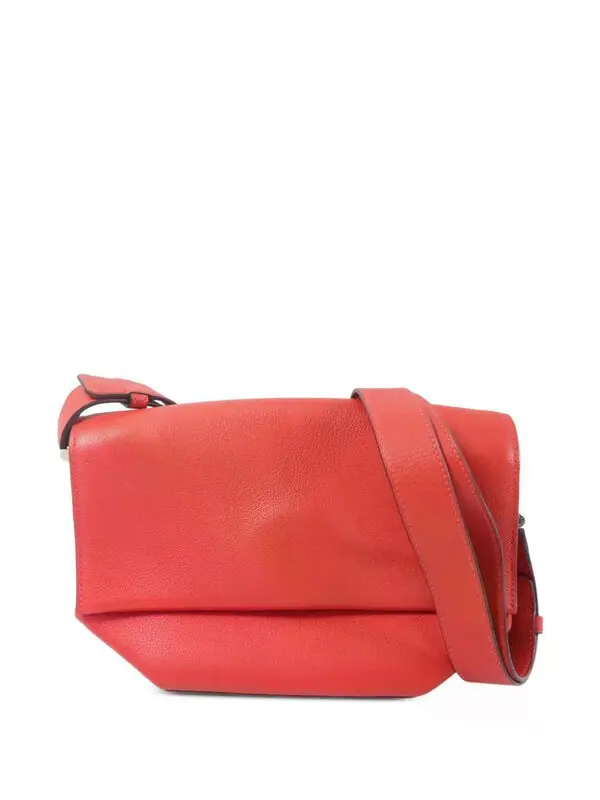 Hermès Opli 24 Leather Shoulder Bag - Red