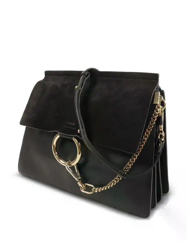 Chloé Faye Shoulder Bag - Black