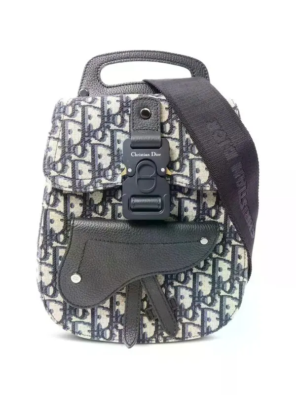 Dior Oblique Gallop Sling Bag - Blue