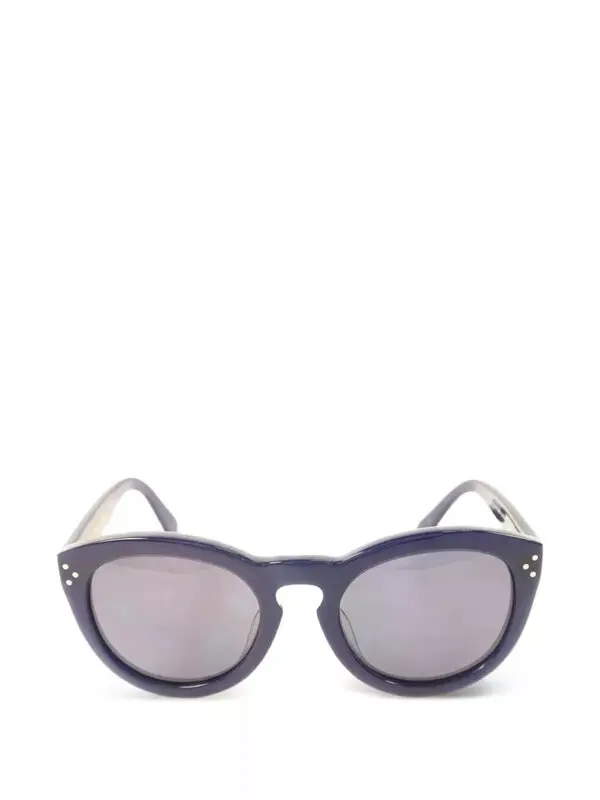 Celine Round-frame Sunglasses - Blue