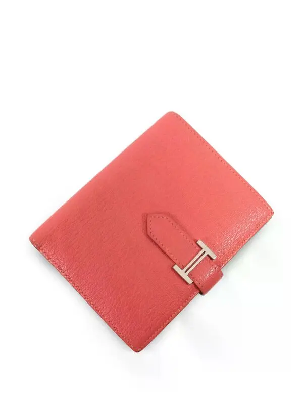 Hermès Bearn Compact Wallet - Pink