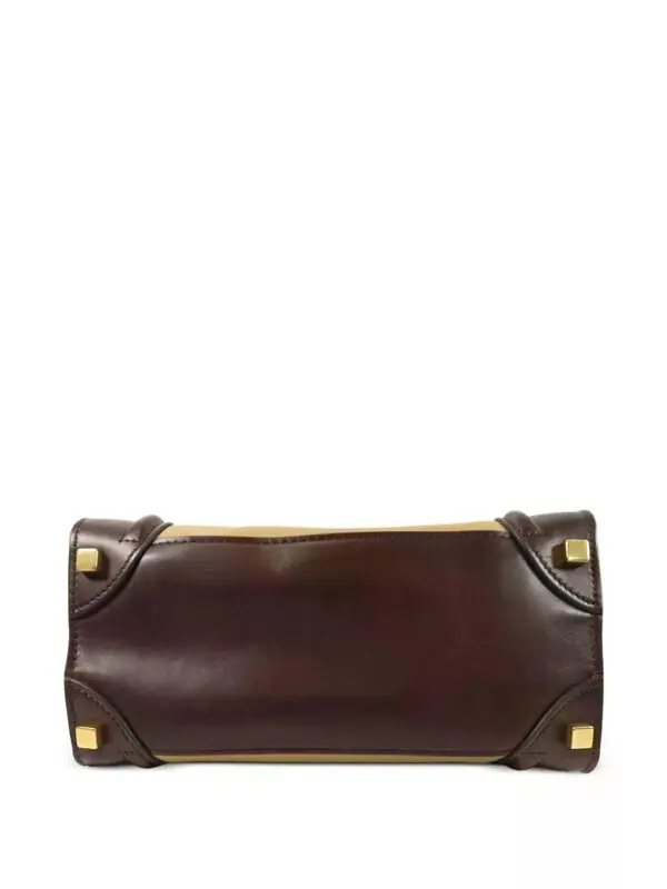 Celine Micro Luggage Tote Bag - Brown