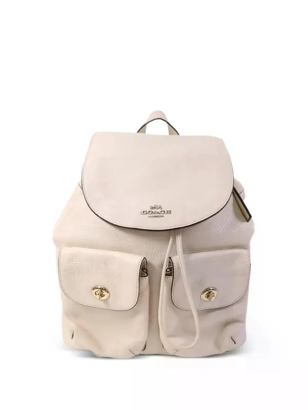 COACH VINTAGE Turn-lock Leather Backpack
