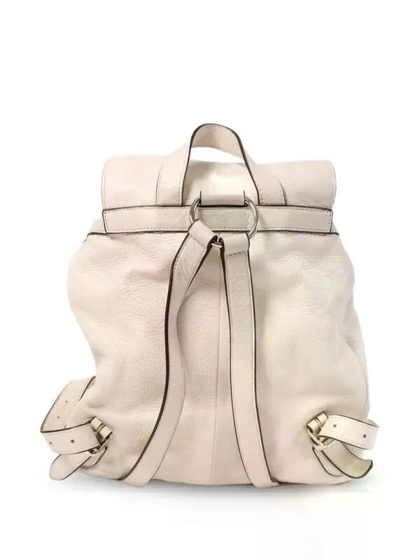 COACH VINTAGE Turn-lock Leather Backpack