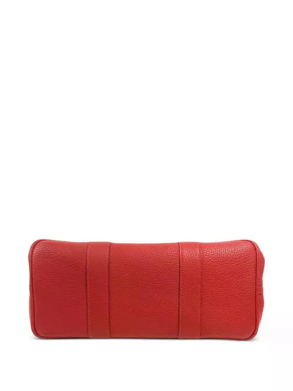 Hermès Garden Party Calfskin Tote Bag - Red