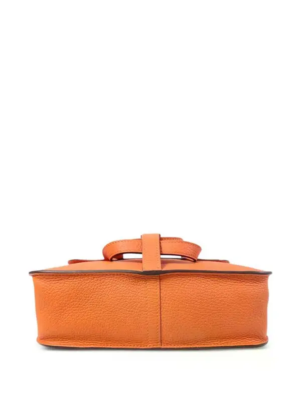 Hermès Halzan 25 Shoulder Bag - Orange