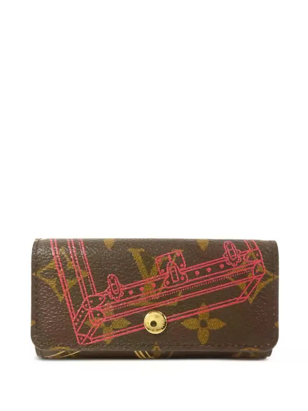 LOUIS VUITTON Monogram Key Case - Brown