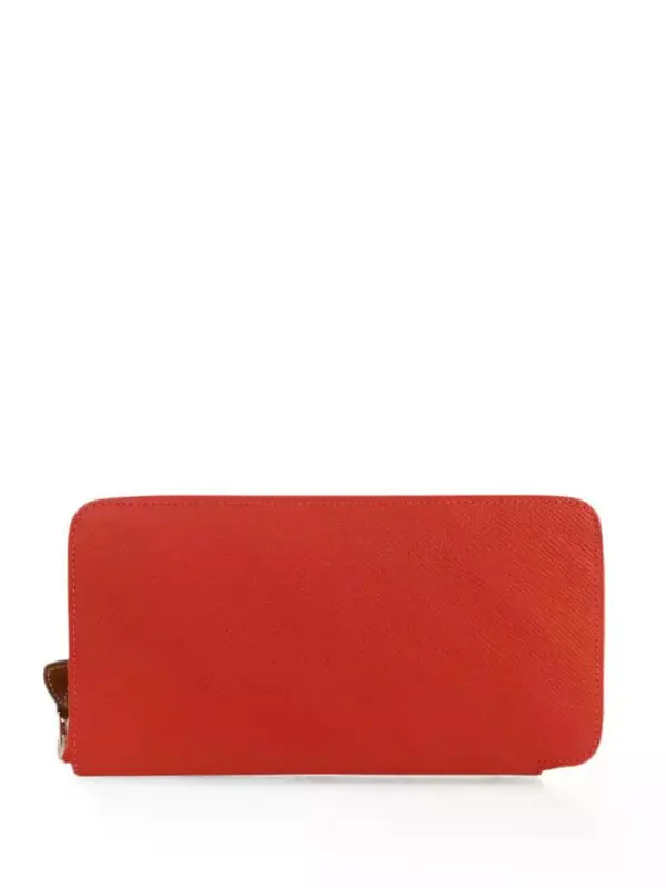 Hermès Silk In Epsom Long Wallet - Red