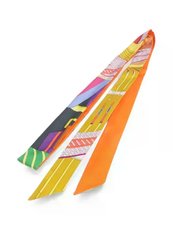 Hermès Twillon Scarf - Orange