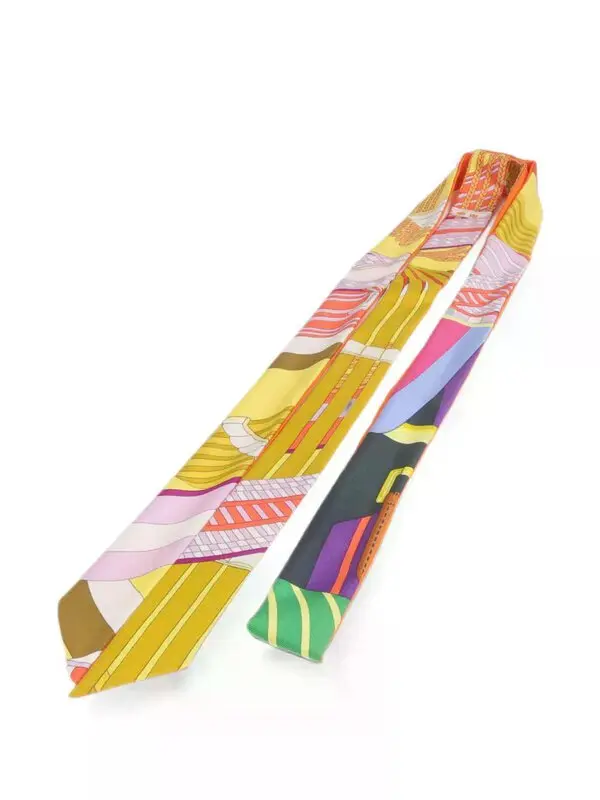 Hermès Twillon Scarf - Orange