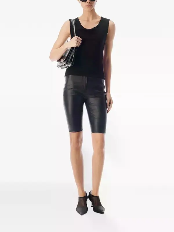 Alexander Wang Sleeveless Cowl Neck Top
