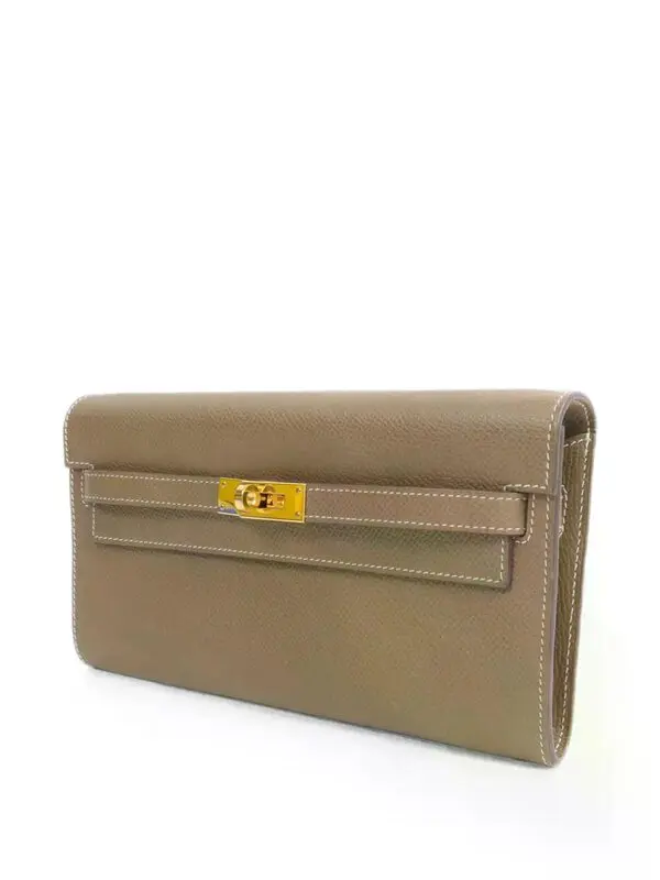 Hermès Kelly To Go Calfskin Shoulder Bag - Brown