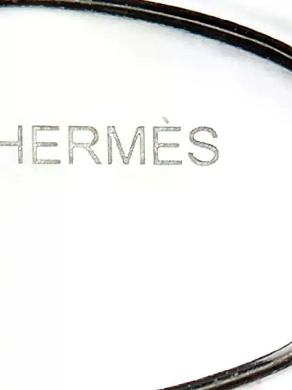 Hermès Mini Maillon Enamel Earrings