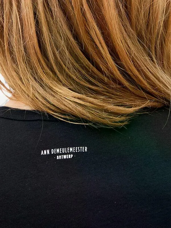 ANN DEMEULEMEESTER Baptist Slogan-print T-shirt
