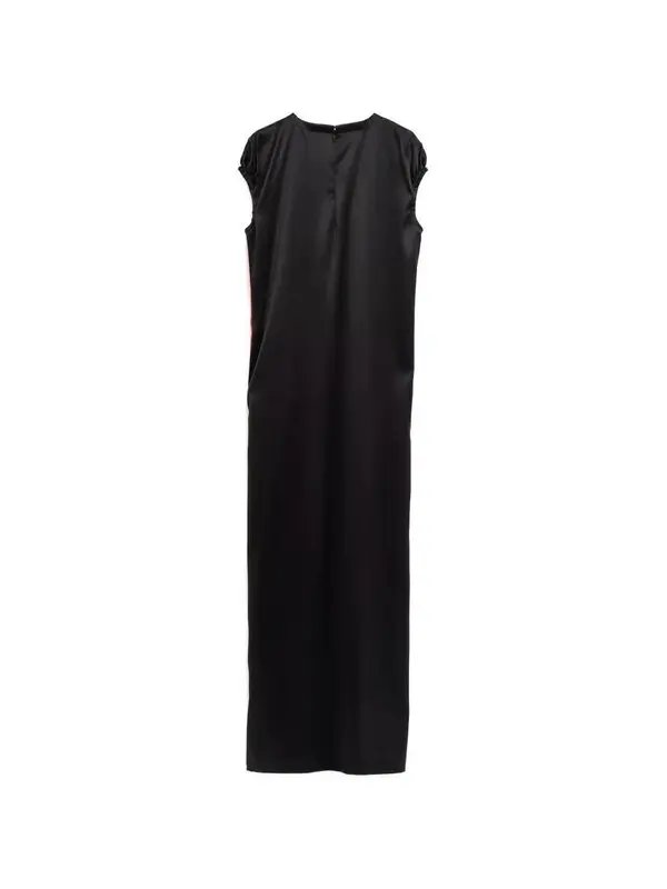 Loewe Contrast Stripe Cap-sleeve Maxi Dress