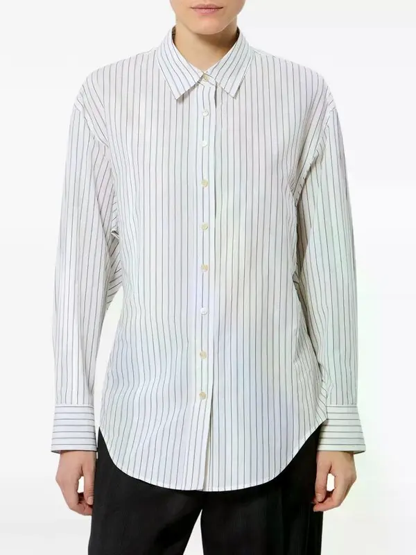 Isabel Marant Étoile Aurora Striped Cotton Shirt