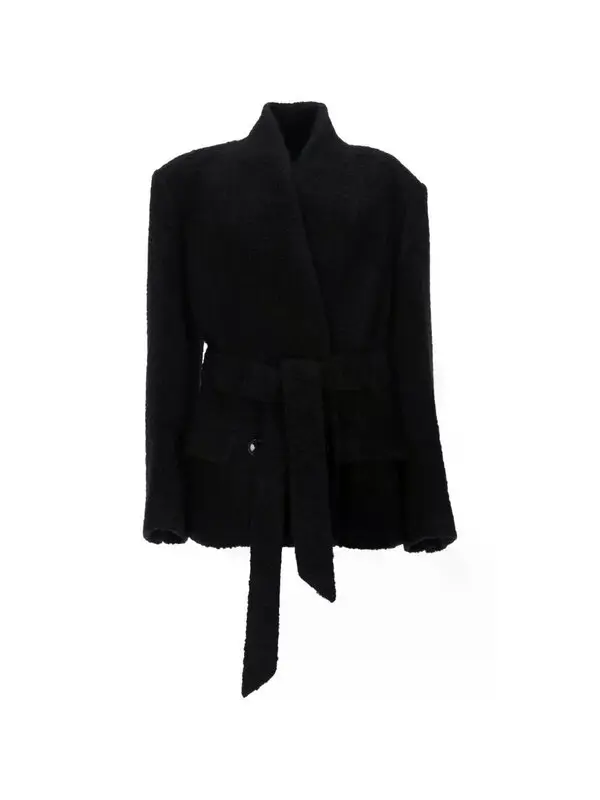 Isabel Marant Étoile Syndra Bouclé Jacket - Black